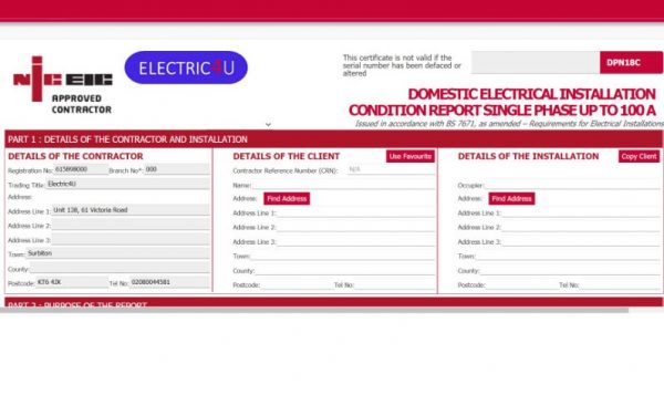 New EICR Rules from April 2021 - Electric4U